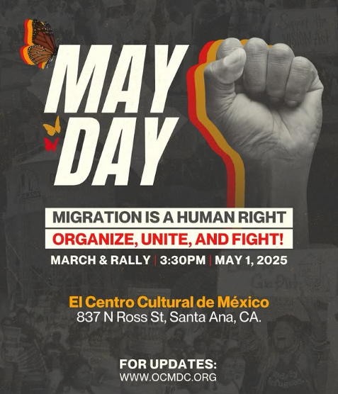 May Day March & Rally 2025 - Orange County DSA